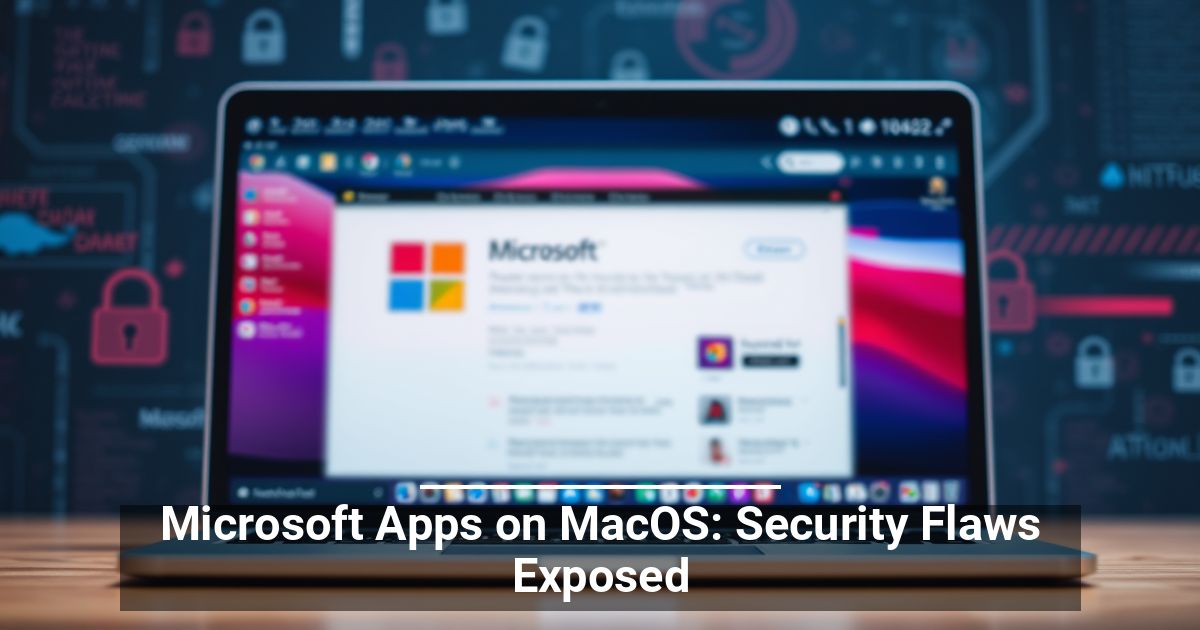 Microsoft Apps on MacOS: Security Flaws Exposed | ArcSource